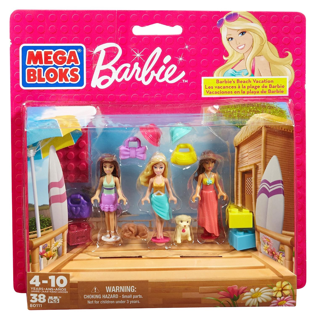 Mega Bloks Barbie Beach Vacation | Shopee Philippines