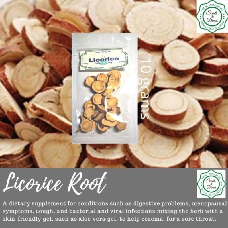 Organic Dried Licorice Root Slices Herbal Tea | Shopee Philippines