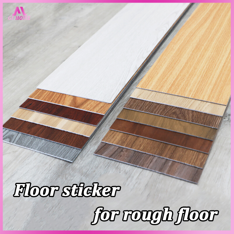 PVC Vinyl Tile Floor Sticker Waterproof Floor Linoleum Home Decor Self ...