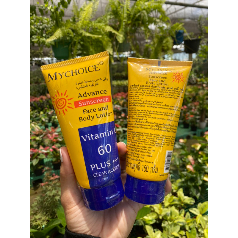 My Choice Advance SunScreen Face and Body 150ml Original from Thailand ...