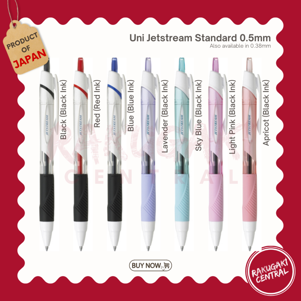 Uni Jetstream Standard 0.5mm Pen | Shopee Philippines