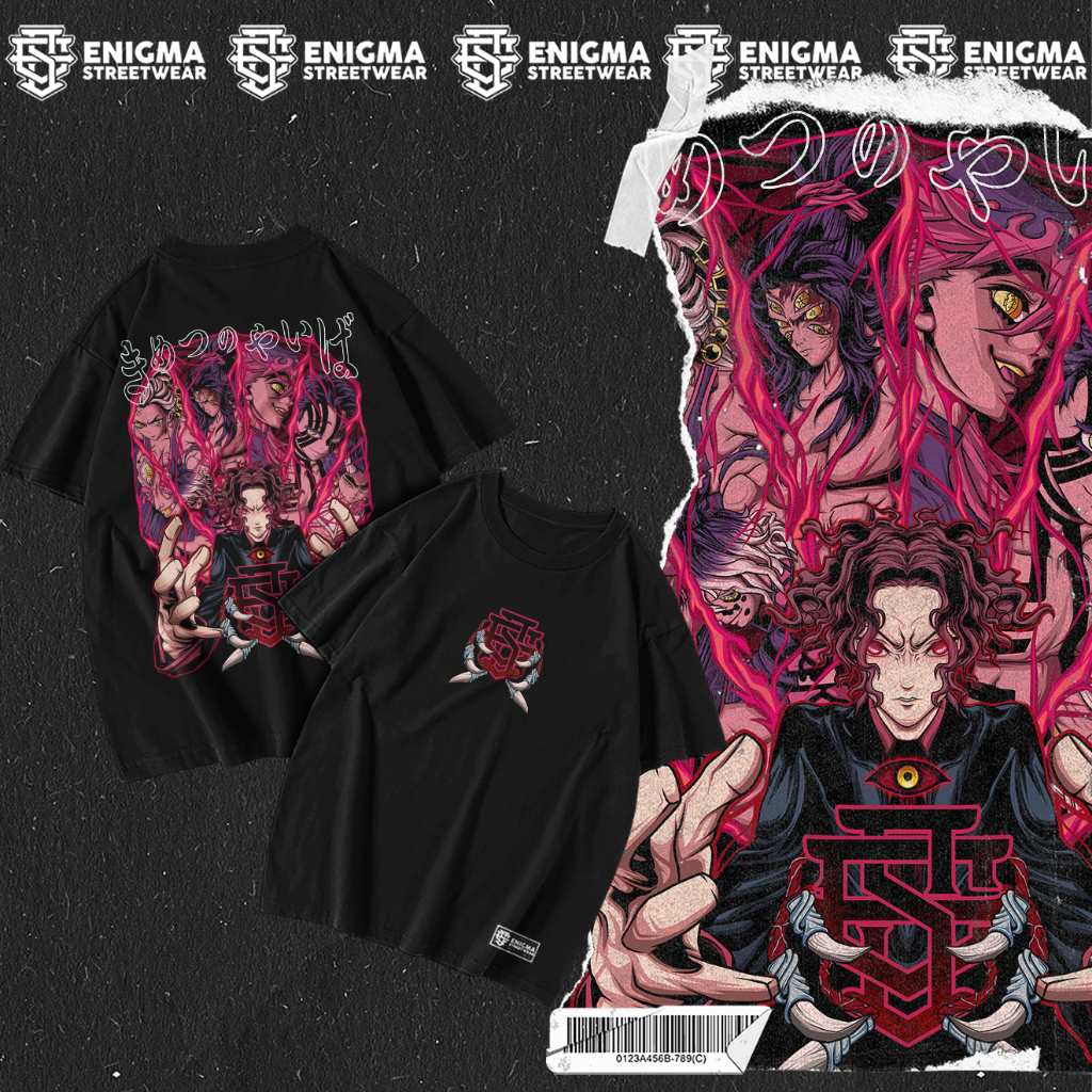 Enigma Streetwear T shirt anime demon slayer | Shopee Philippines