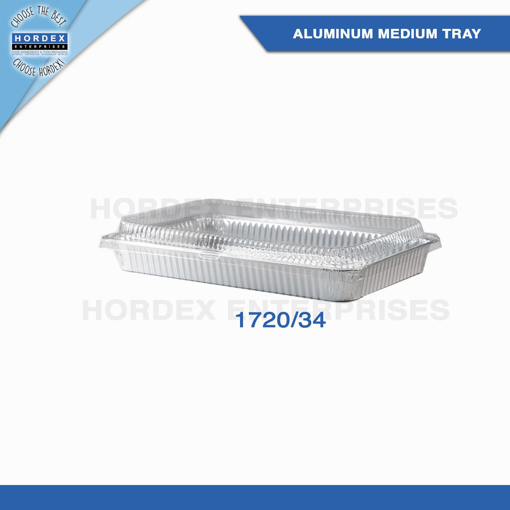 ALUMINUM MEDIUM TRAY with LID 5pcs) | Shopee Philippines