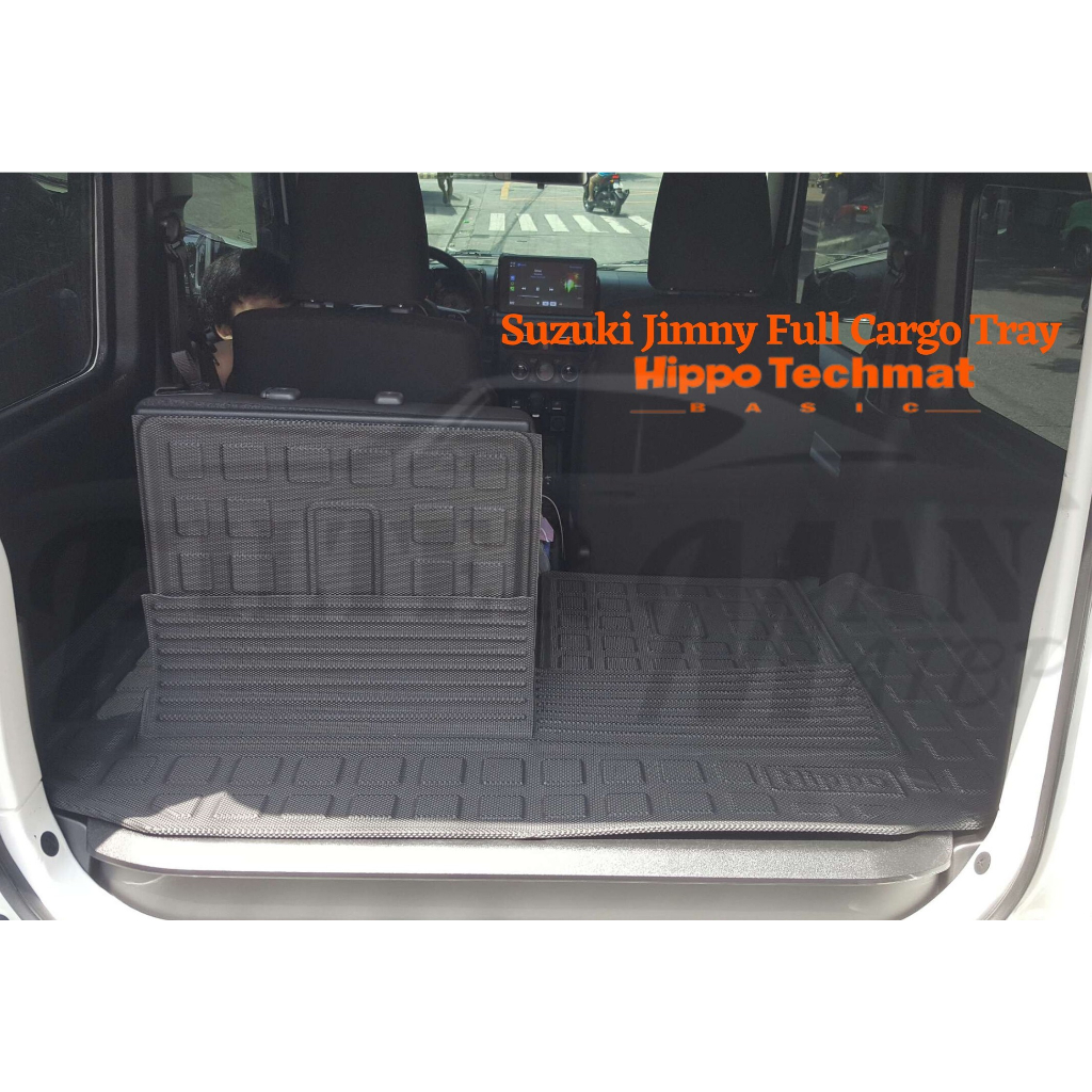 SUZUKI JIMNY JB74 A/T 3DR 2019-2025 Hippo Techmat Basic Cargo Trunk ...