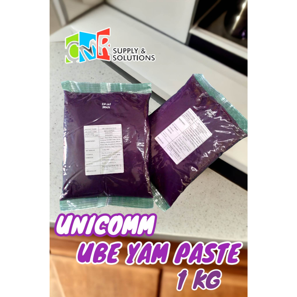 UBE YAM PASTE 1KG (UNICOMM) | Shopee Philippines