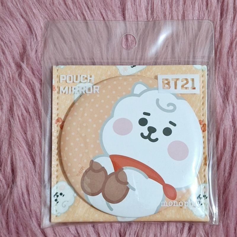 BTS BT21 Monopoly RJ Pouch Mirror | Shopee Philippines