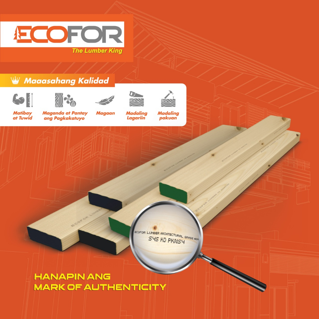 Matimco Inc. Ecofor Lumber S4s Smooth Side Kiln Dried 8 Feet (2 Inches ...