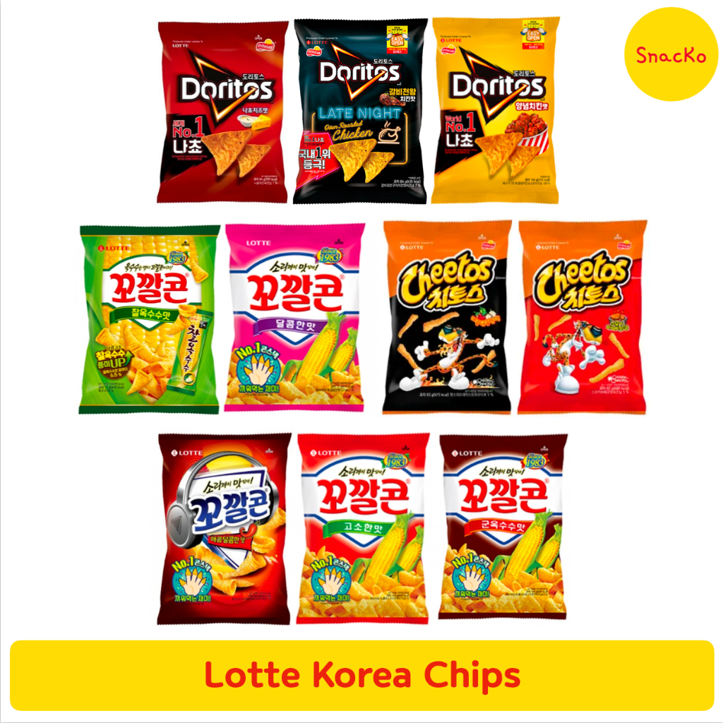 Lotte Cheetos Doritos Kkokalcorn Finger Corn - KOREA Chips | Shopee ...