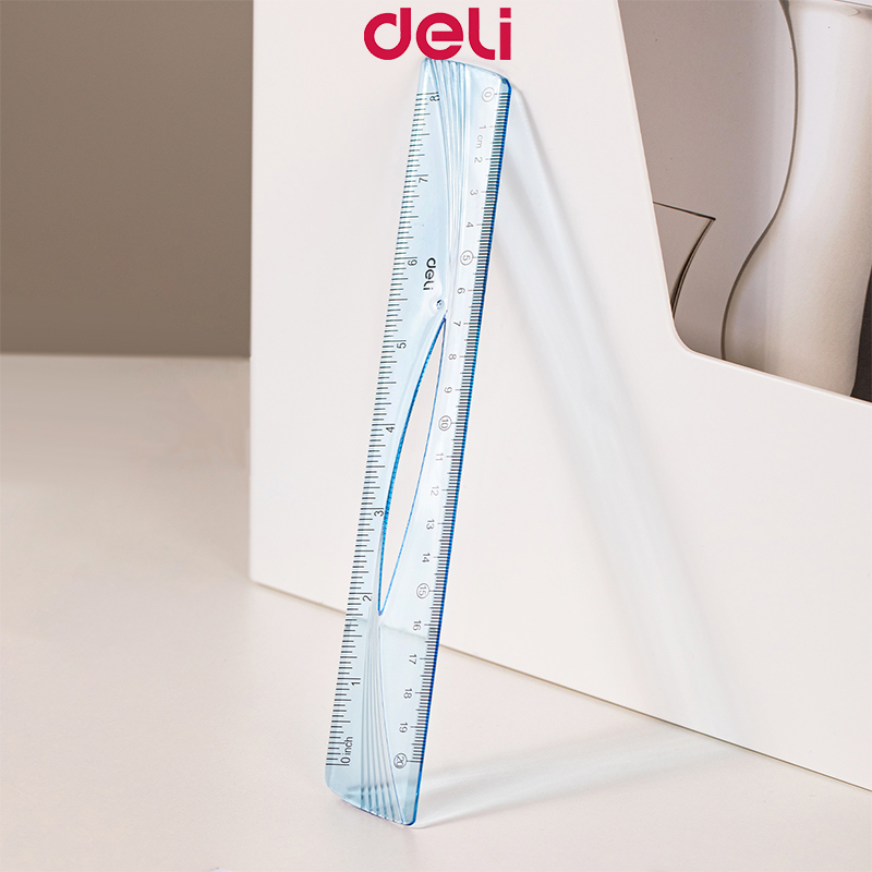 Deli Ruler Set Drawing Measuring Supplies School Rulers 20/30cm ...