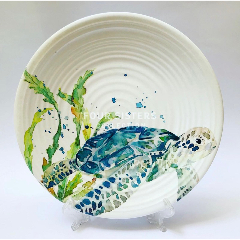Turtle Dinner Plate by: Sigrid Olsen (MELAMINE) | Shopee Philippines