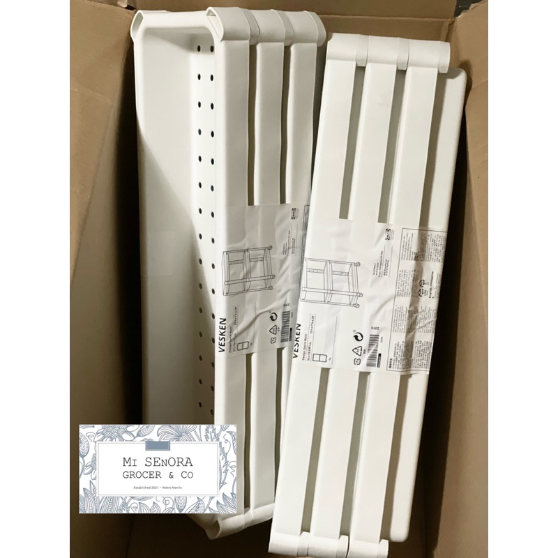 VESKEN trolley cart, IKEA kitchen bathroom trolley cart | Shopee ...