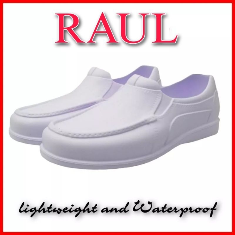 DURALITE 'Raul' Men's Lightweight and Waterproof Round Toe rubber Shoes ...