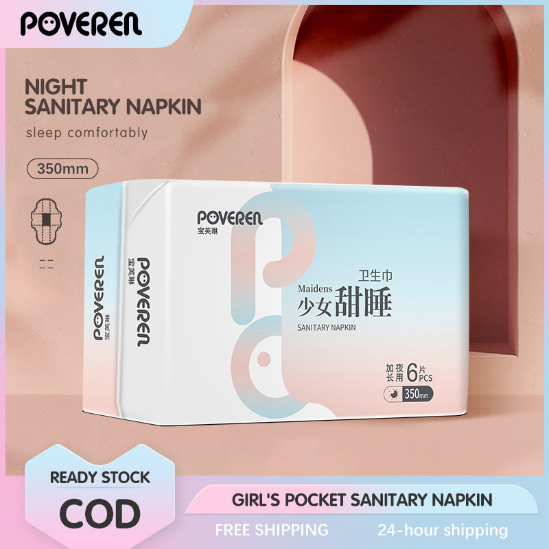 POVEREN Original Feminine Sanitary Napkins Ion Napkin (Day and Night ...