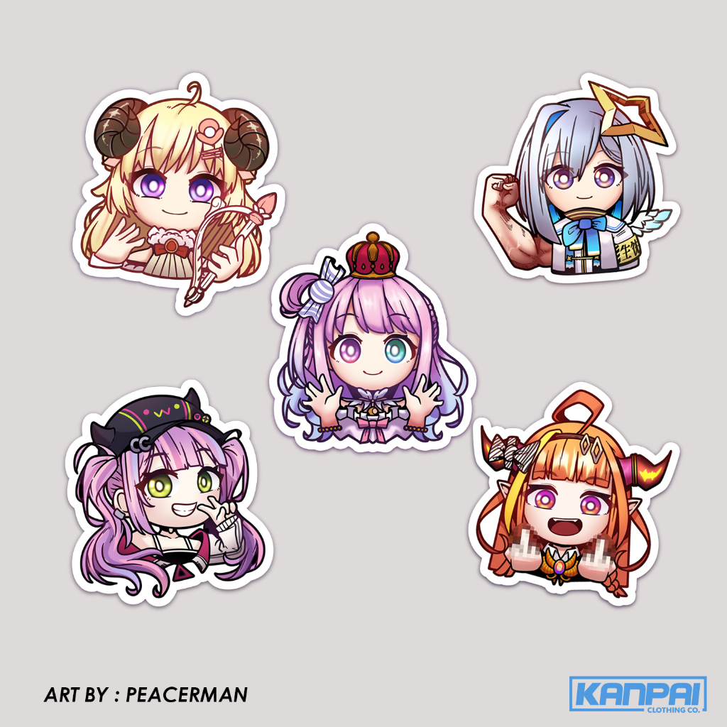 Kanpai Co. Chibi Sticker Sets - 4TH GEN | Shopee Philippines