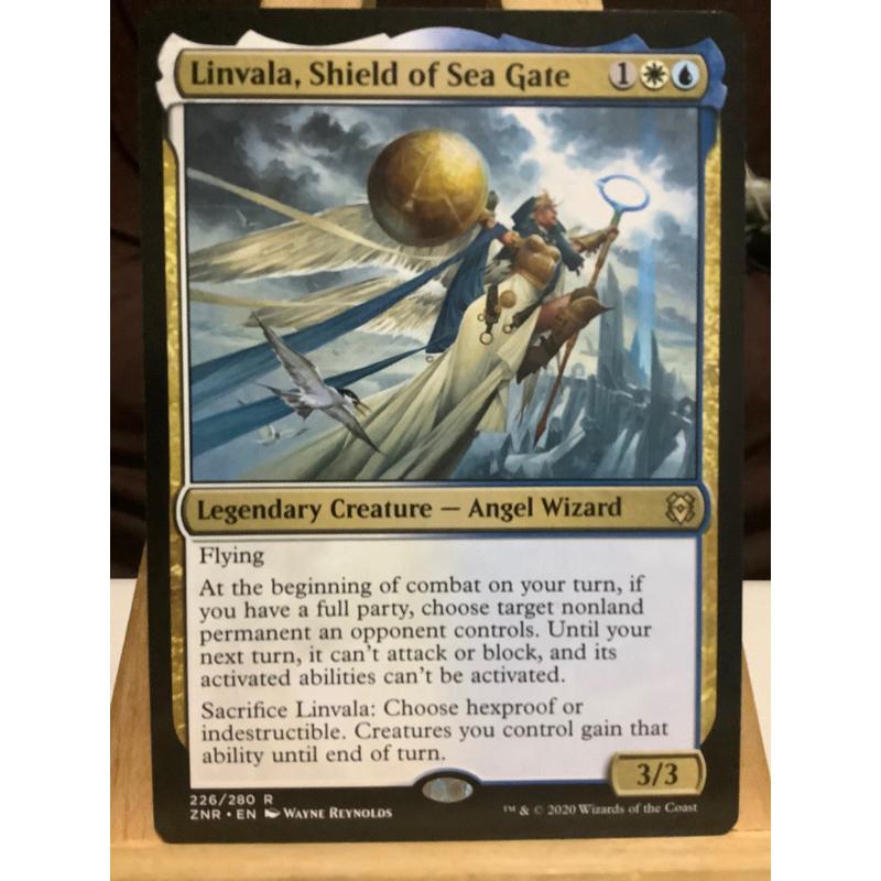 MAGIC: The Gathering - Linvala, Shield of Sea Gate (Zendikar Rising ...