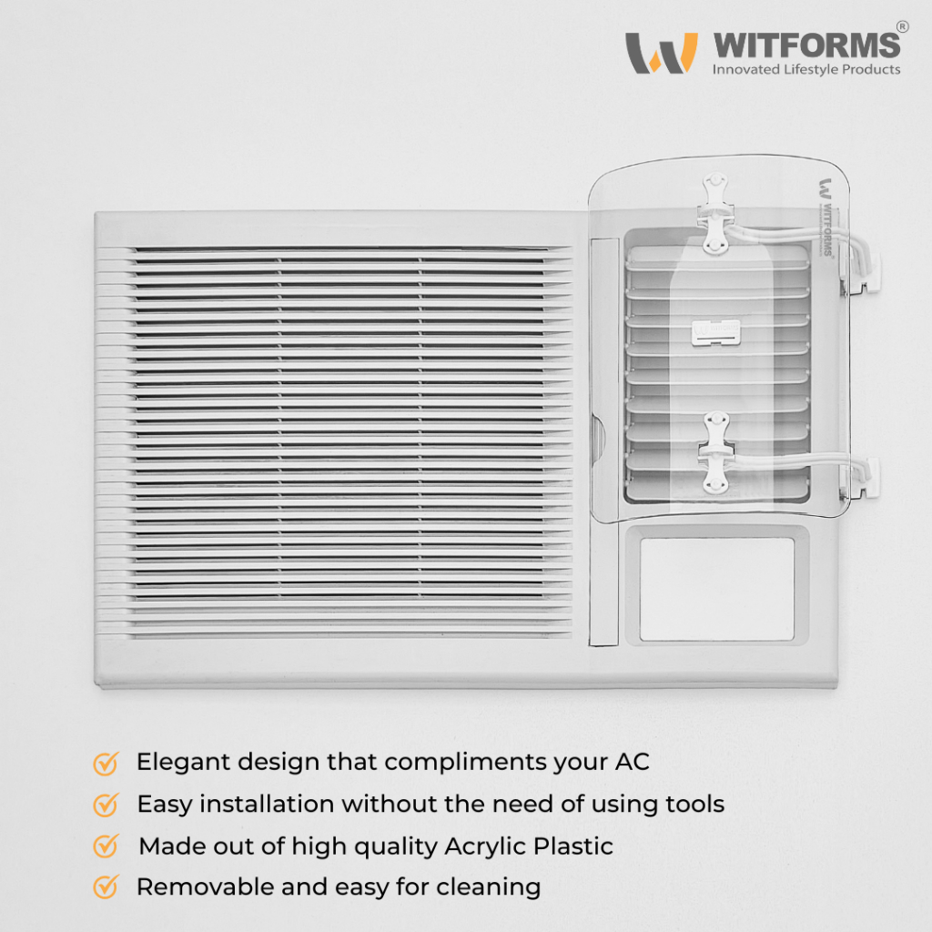 WITFORMS Window AC Deflector - For Window Type AC | Shopee Philippines