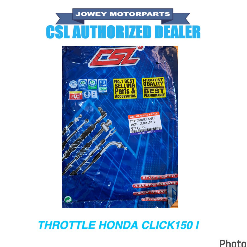 CSL THROTTLE CABLE HONDA CLICK150 I JAPAN QUALITY | Shopee Philippines
