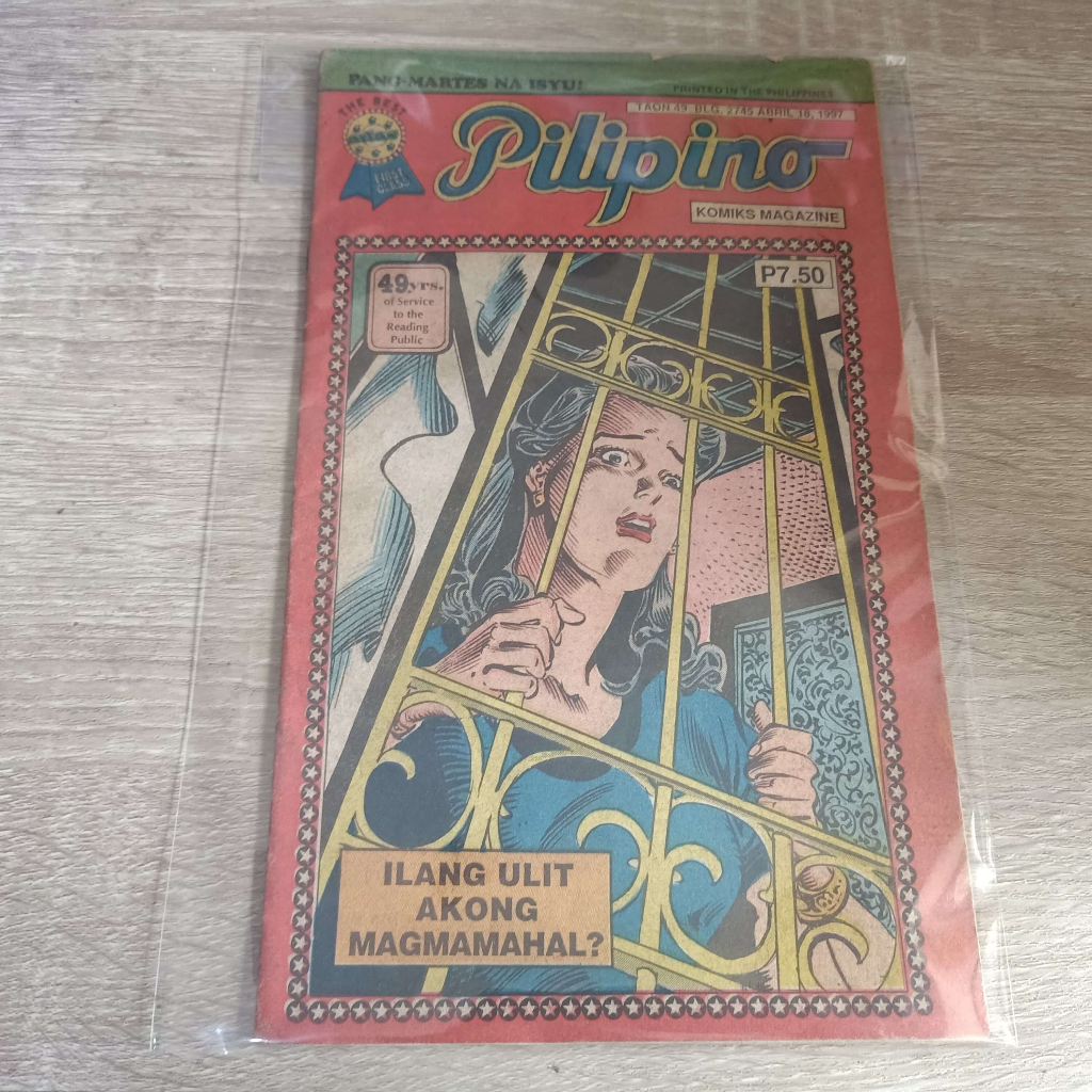 Pilipino Komiks #2745 Abril 18, 1997 - vintage tagalog pinoy komiks ...
