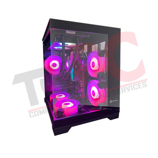 KEYTECH Robin Cube DUAL CHAMBER CASE MICRO ATX MINI ITX Computer Case ...
