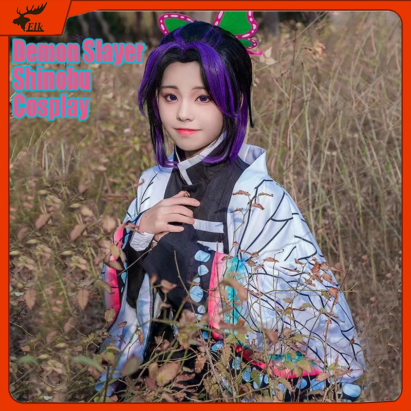 Demon Slayer Shinobu Costume Anime Demon Slayer Cosplay Tanjirou ...