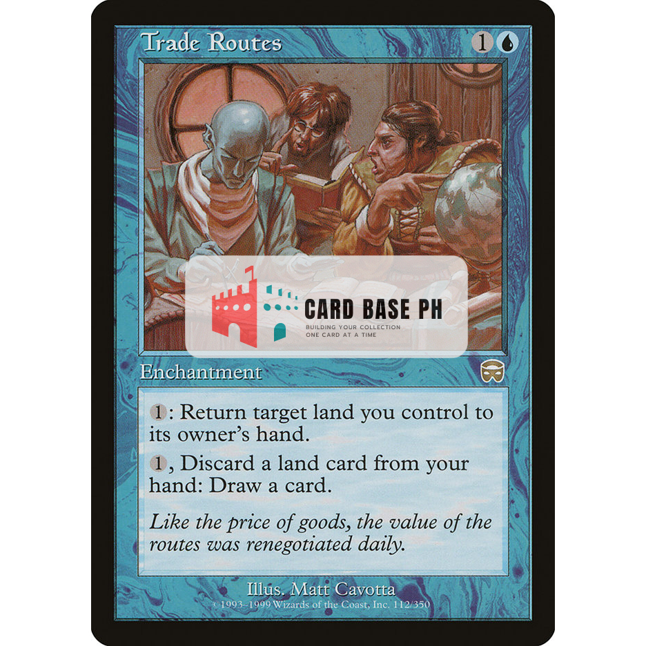 Trade Routes(Lightly Played) - Magic the Gathering Trading Card ...