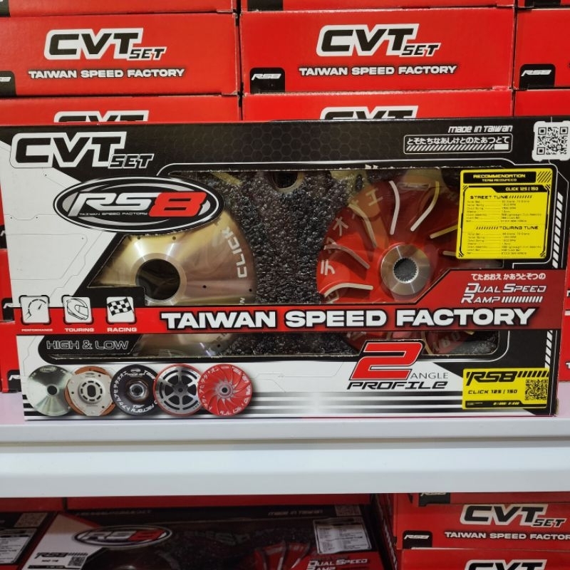 RS8 TARAGSIT PULLEY SET Click 150i and Click 125i | Shopee Philippines