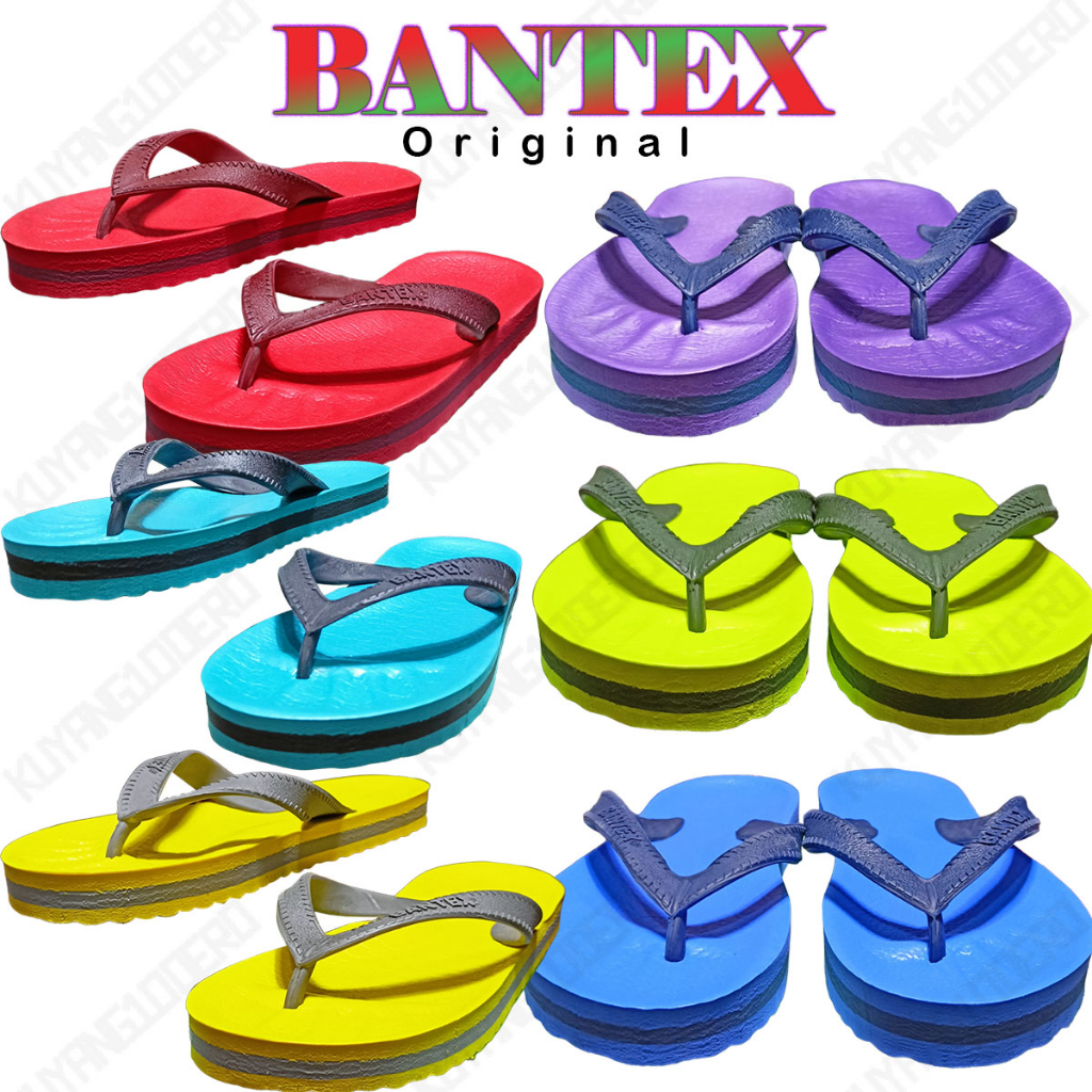 Original BANTEX multi slipper (unisex) | Shopee Philippines