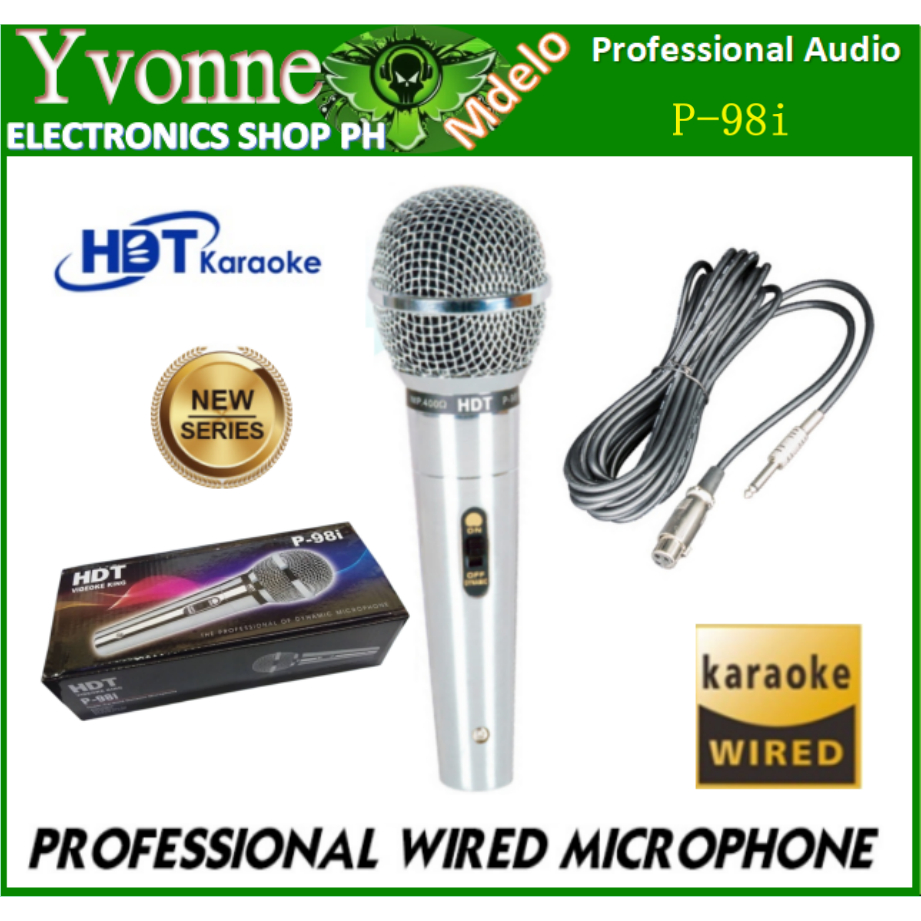 The HDT P-98i Heavy Duty Professional Dynamic Microphone P98i New ...