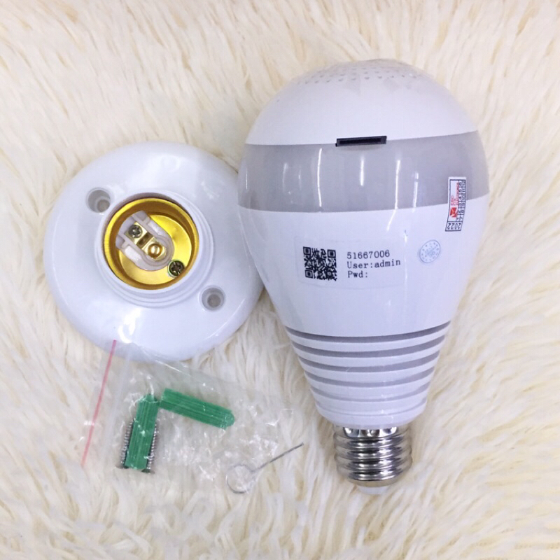 PANORAMIC BULB IP CAM (V13-B) | Shopee Philippines