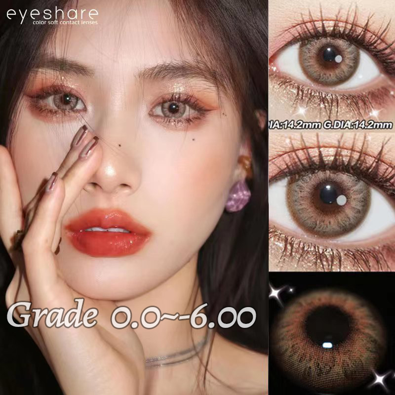Eyeshare 0.00~-10.00 contact lens with grade JOLIEDIVA series 14.2mm ...