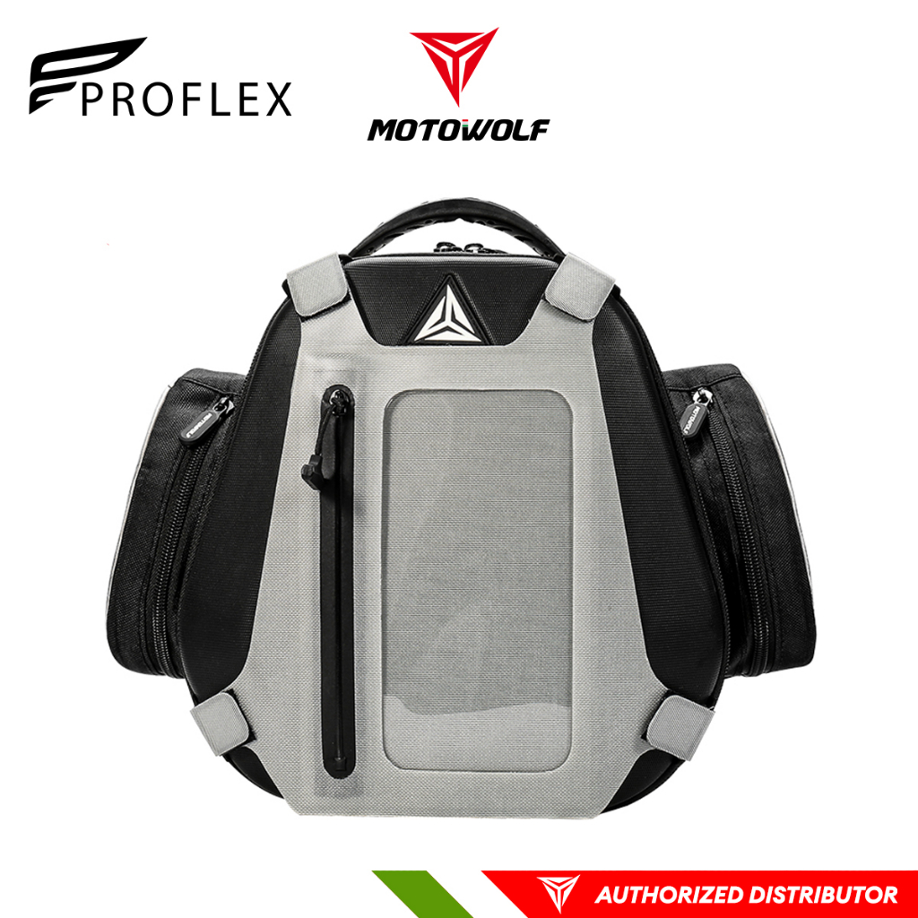 MOTOWOLF Waterproof Tank Bag With Phone Holder 6.5L MDL0711 | Shopee ...