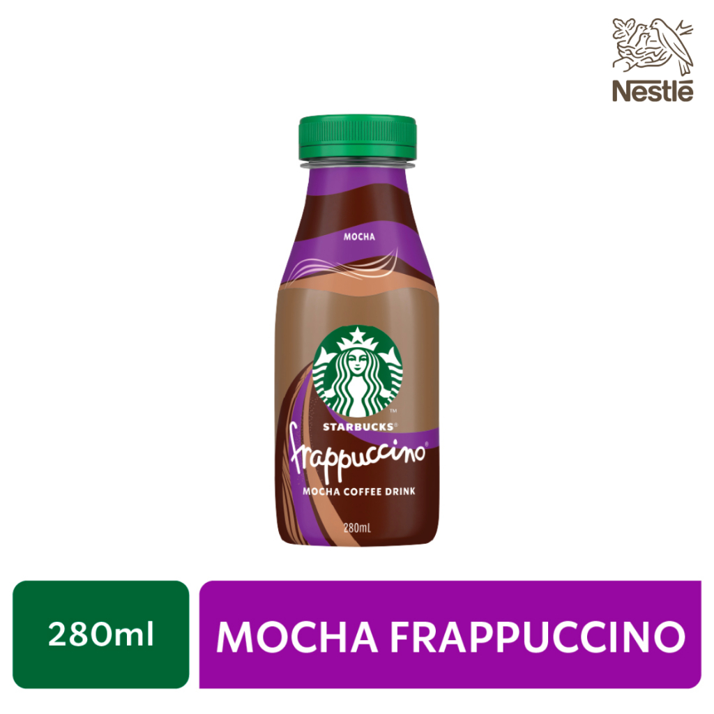 Starbucks Ready To Drink Frappuccino Mocha Coffee 280ml | Shopee ...