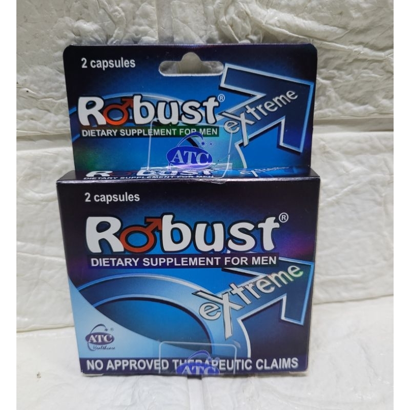 ROBUST DIETARY SUPPLENENT FOR MEN (2CAPSULES) | Shopee Philippines