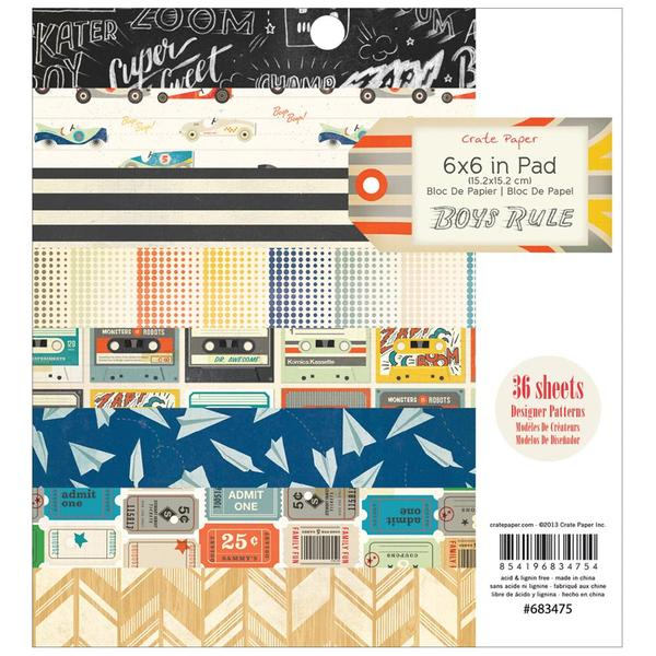 Crate Paper 6x6 Paper Pad (36 sheets) | Shopee Philippines