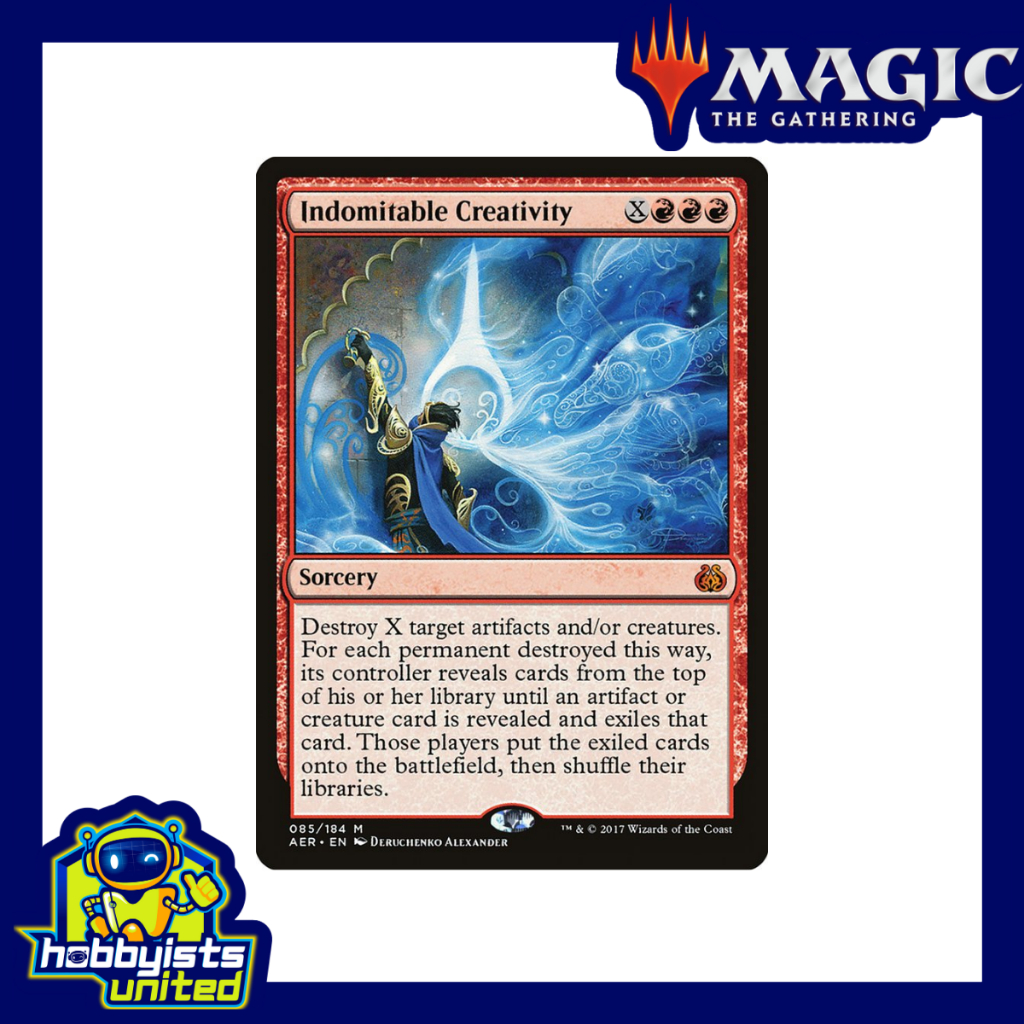 Indomitable Creativity - Magic: The Gathering (Aether Revolt) | Shopee ...