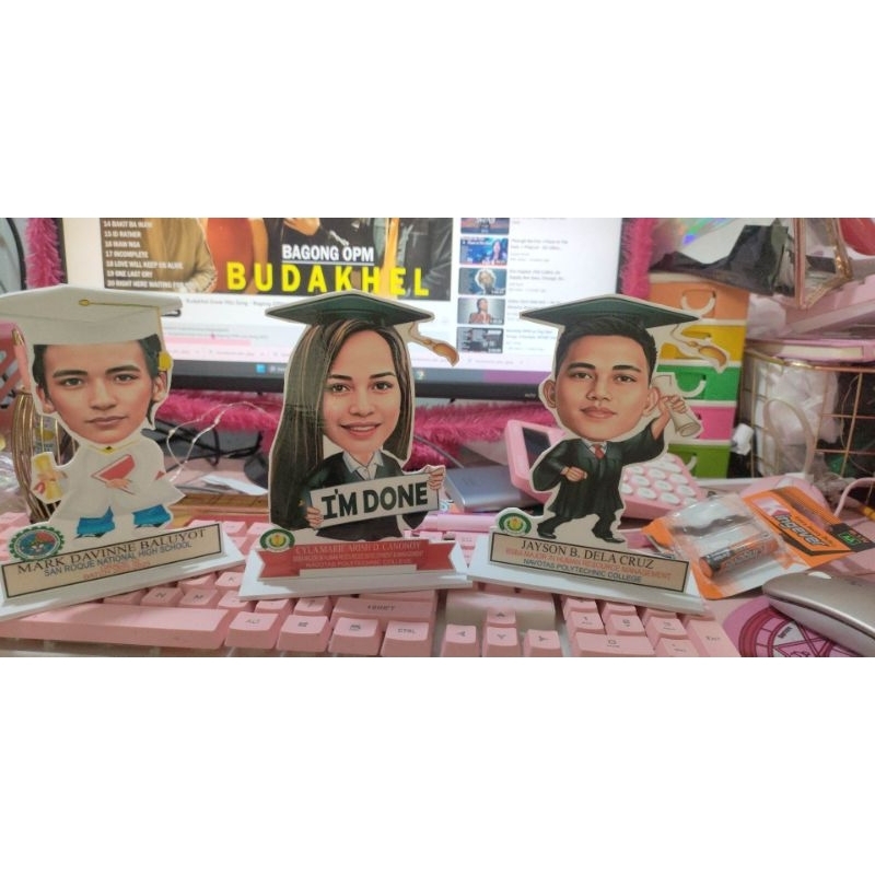 graduation sintra board caricature standee | Shopee Philippines