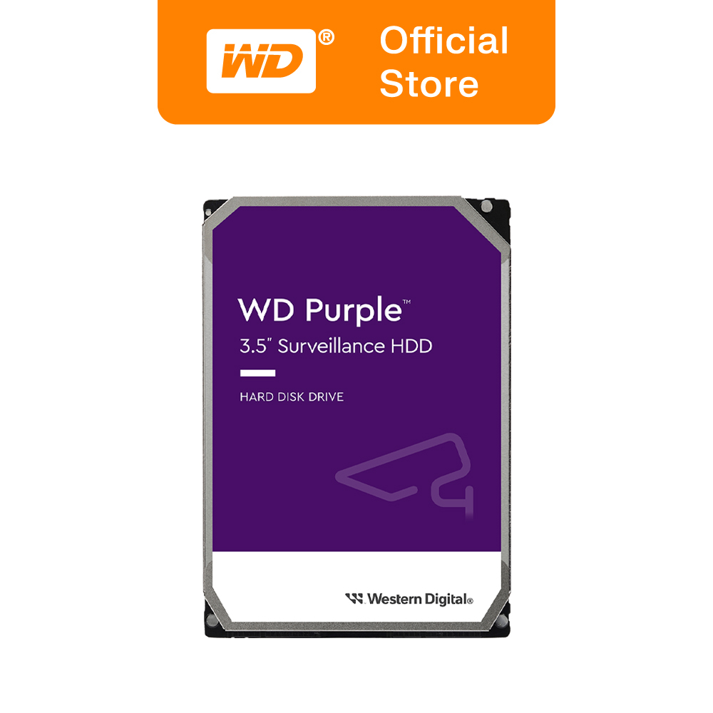 Western Digital WD Purple™ Surveillance SATA 3.5" Internal HDD Storage ...