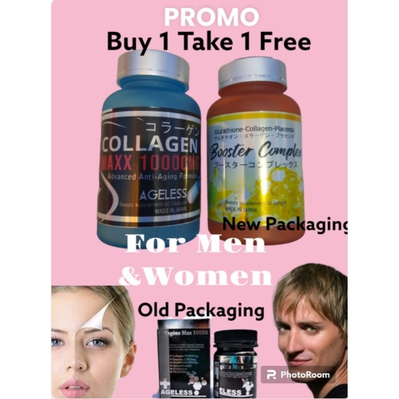COLLAGEN MAXX 10,000MG- JAPAN With FREE Collagen Booster Complex ...