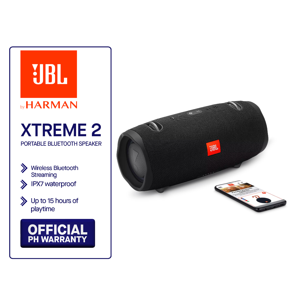 JBL Xtreme2, Xtreme 2 Original Portable Bluetooth Wireless Speaker | Shopee Philippines