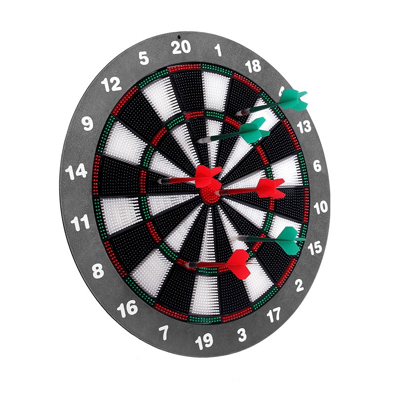 Child Safety 16 inch soft rubber head darts toy darts set gift indoor ...