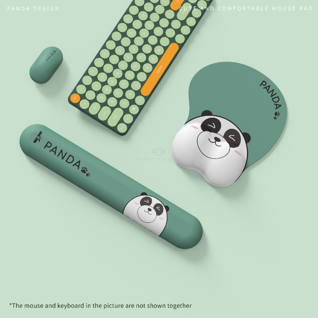 Fantasy Mouse Pad Wrist Support and Keyboard Wrist Rest Pad Set Non ...