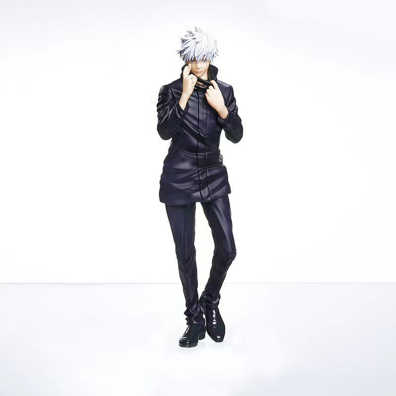 19cm Gojo Satoru figure standing six eyes jujutsu kaisen figure ...