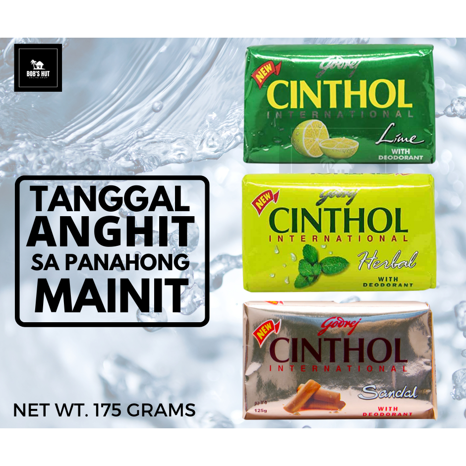 CINTHOL Deo Soap. 175 grams. Authentic and Bigger Size. | Shopee ...