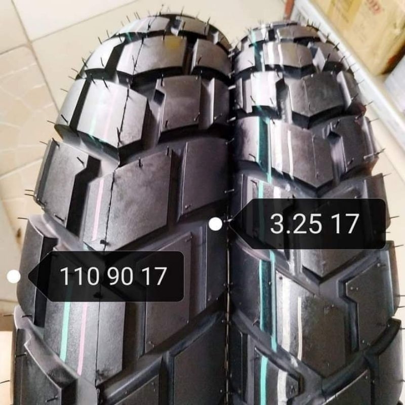 FREE SHIPPING Dual Sport Leo Raptor Pair - Size 3.25-17 and 110/90-17 ...