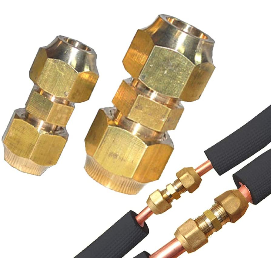 Brass Union with Nut Fitting for Air Conditioning | Shopee Philippines
