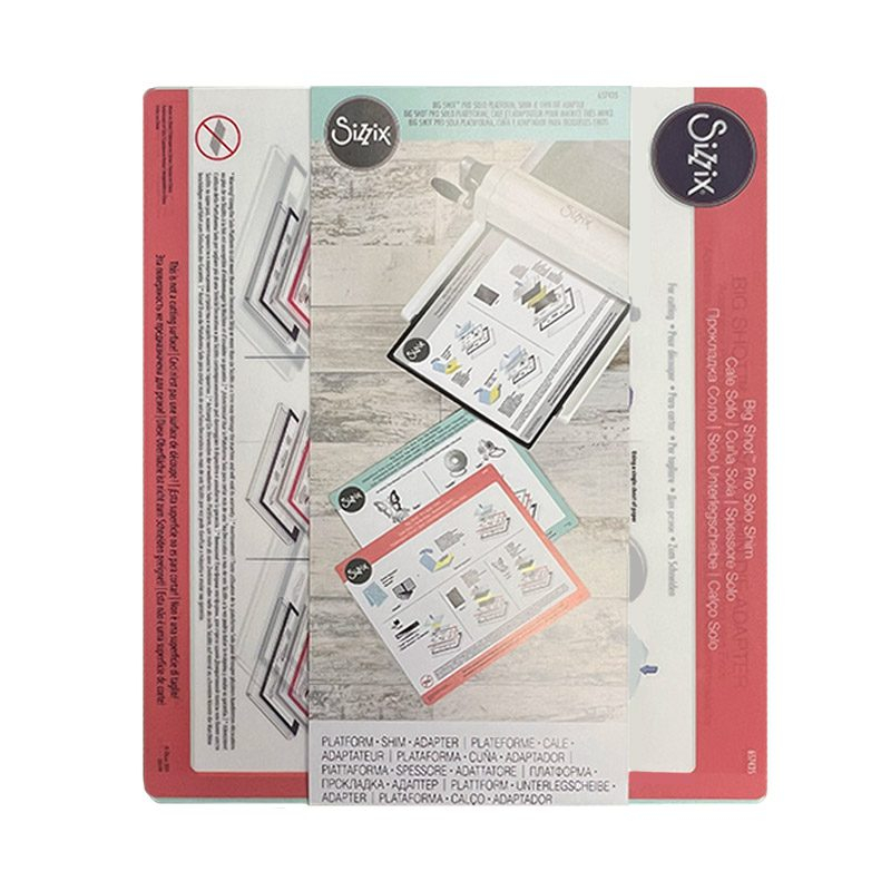 Sizzix Big Shot Pro Accessory - Solo Platform, Shim & Wafer-Thin Die ...
