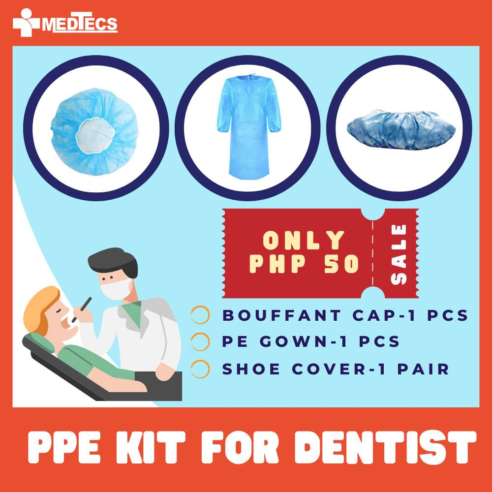 Medtecs Dental PPE kit- Personal Protective Equipment- isolation gown ...