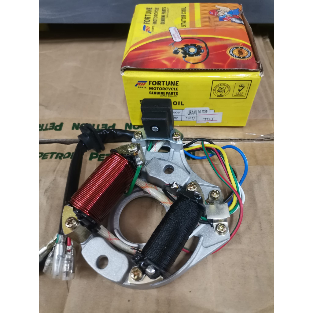 STATOR COIL LIFAN110,RUSI 150 BATTERY OPERATED, TMX, XRM110 | Shopee ...