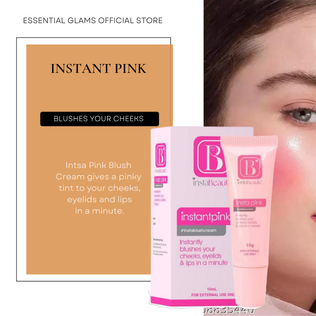 Original Insta Beaute Insta Pink Blush Cream | Shopee Philippines