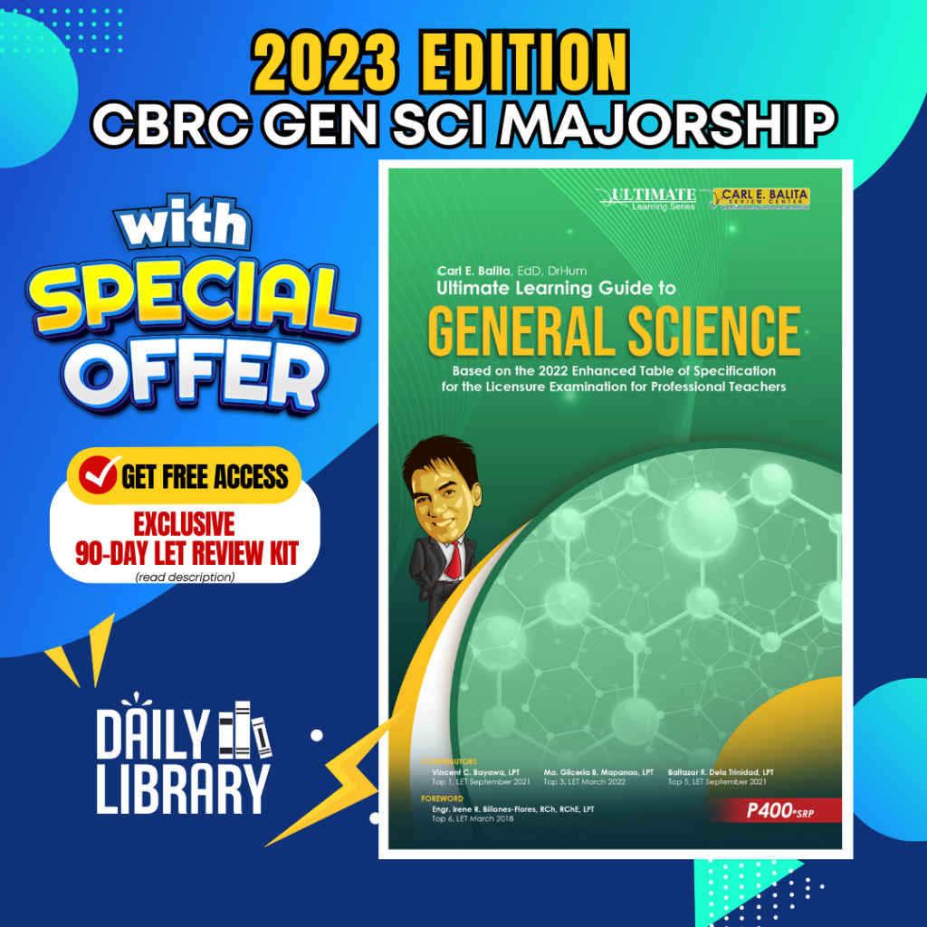 CBRC General Science (Gen Ed and Majorship) | Shopee Philippines